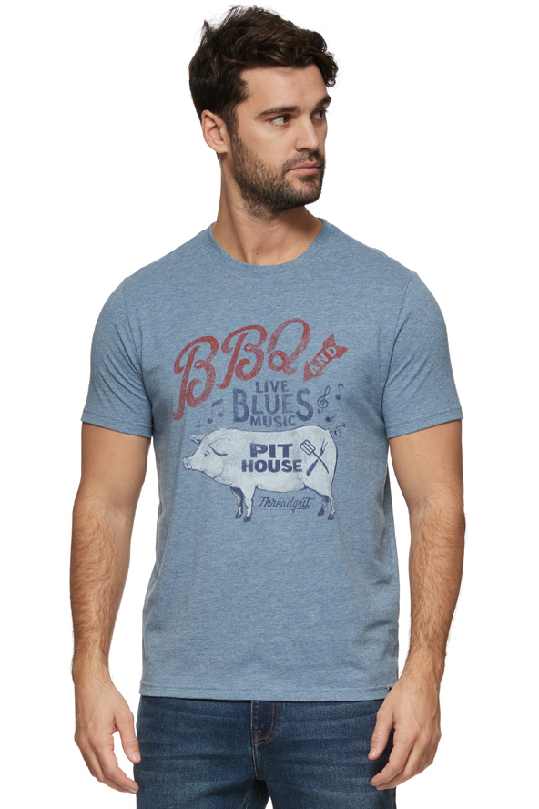 BBQ BLUES TEE – ThreadGrit